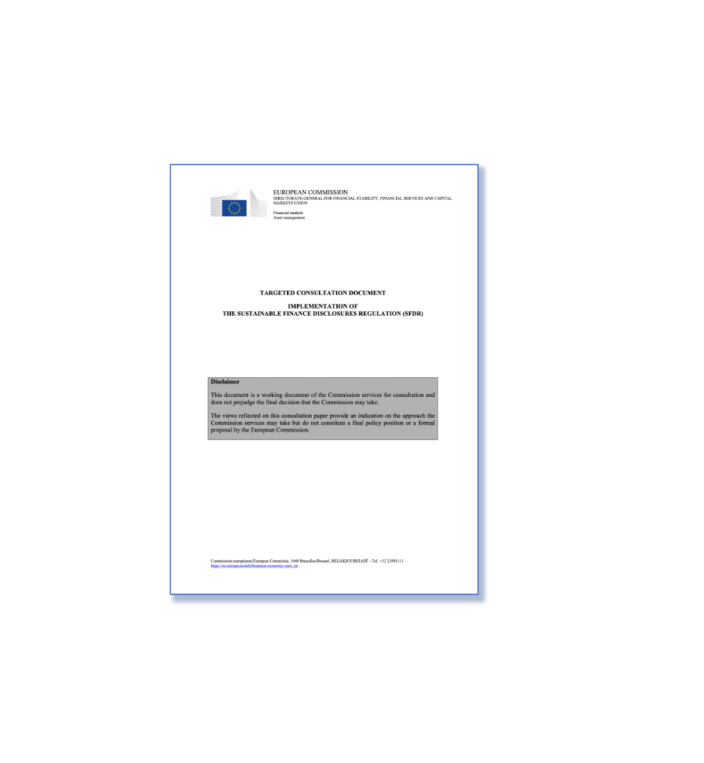 SFDR, Sustainable Finance Disclosure Regulation: costruire e ...