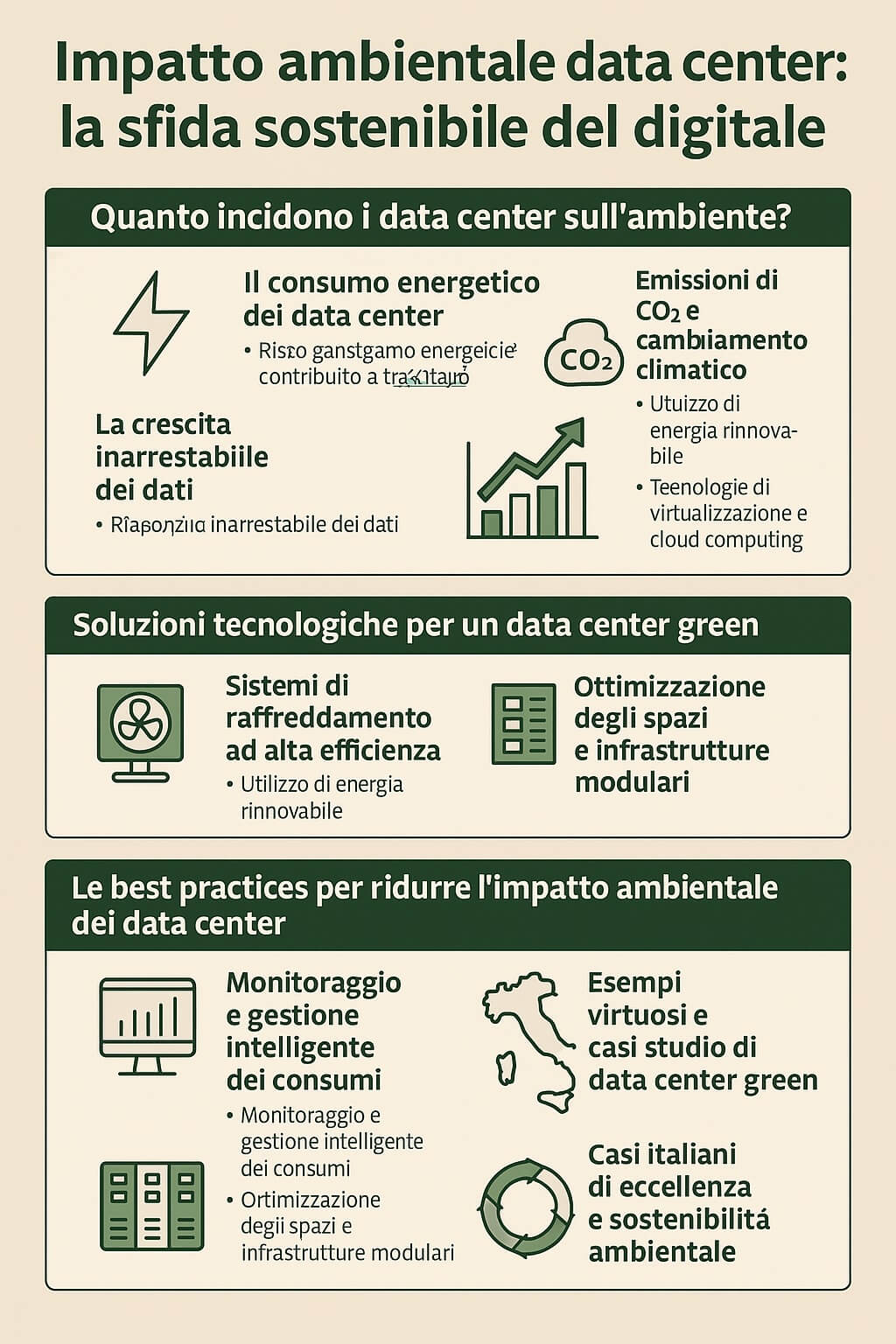 Impatto ambientale data center: la sfida sostenibile del digitale - ESG360