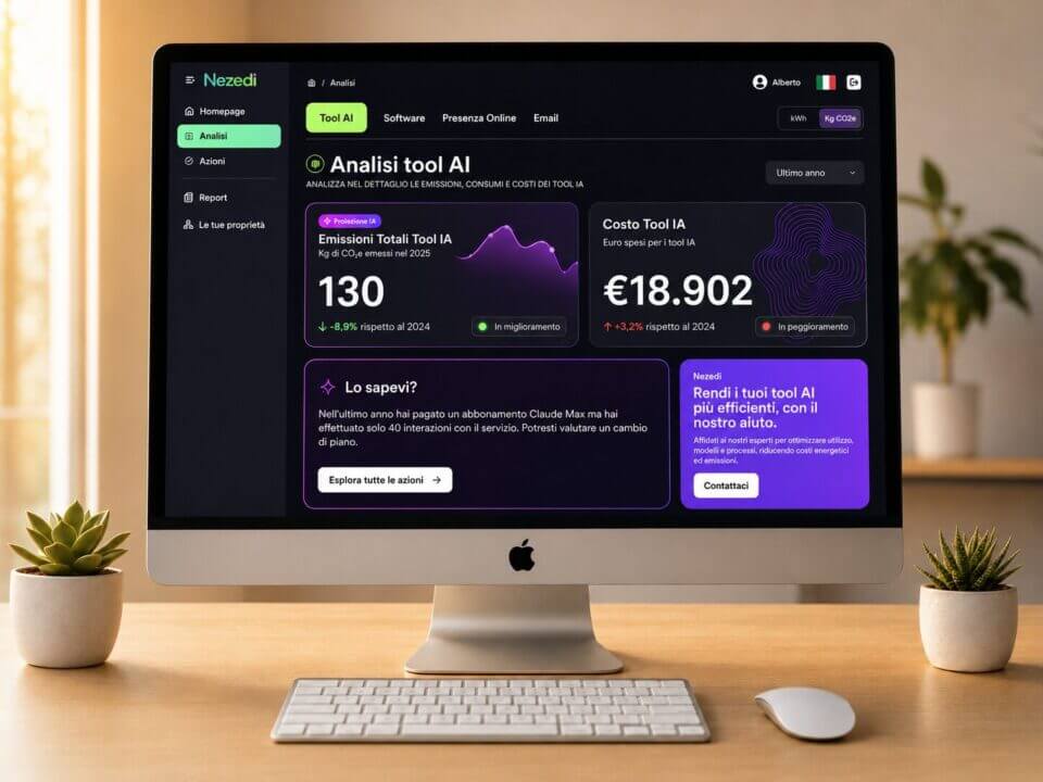 Digitale e sostenibilità: certificare l’impatto ESG con NEZEDI AI